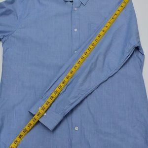 smog | Shirts | Smog Mens Slim Fit Dress Shirt Size Xl Solid Blue ...